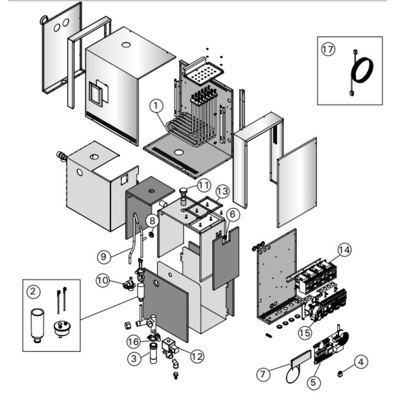 Spare parts - for steam generator Harvia HGP- Solenoid valve