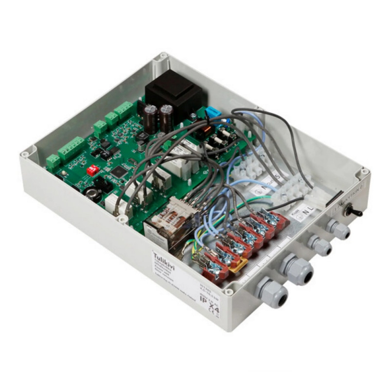 Electric sauna heater control panel - TULIKIVI WIFI with contactor box